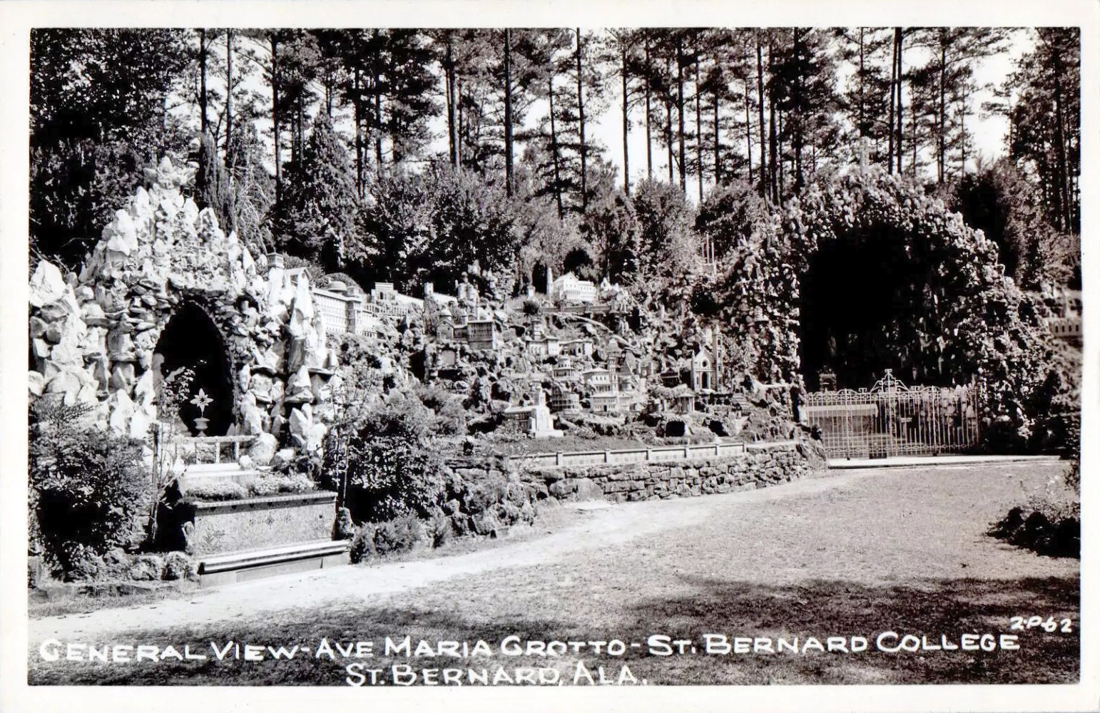 Cullman, AL: Ave Maria Grotto at St. Bernard Abbey – Lourdes Grottos of ...